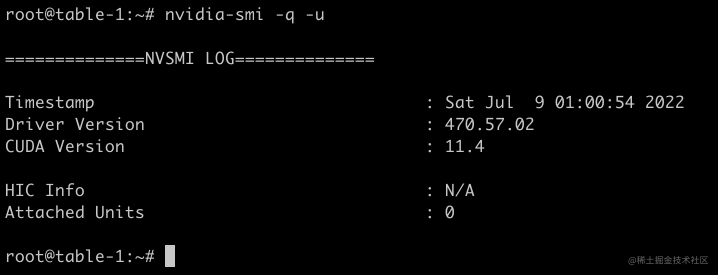 NVIDIA-SMI系列命令详解(3)-查询选项 - 掘金