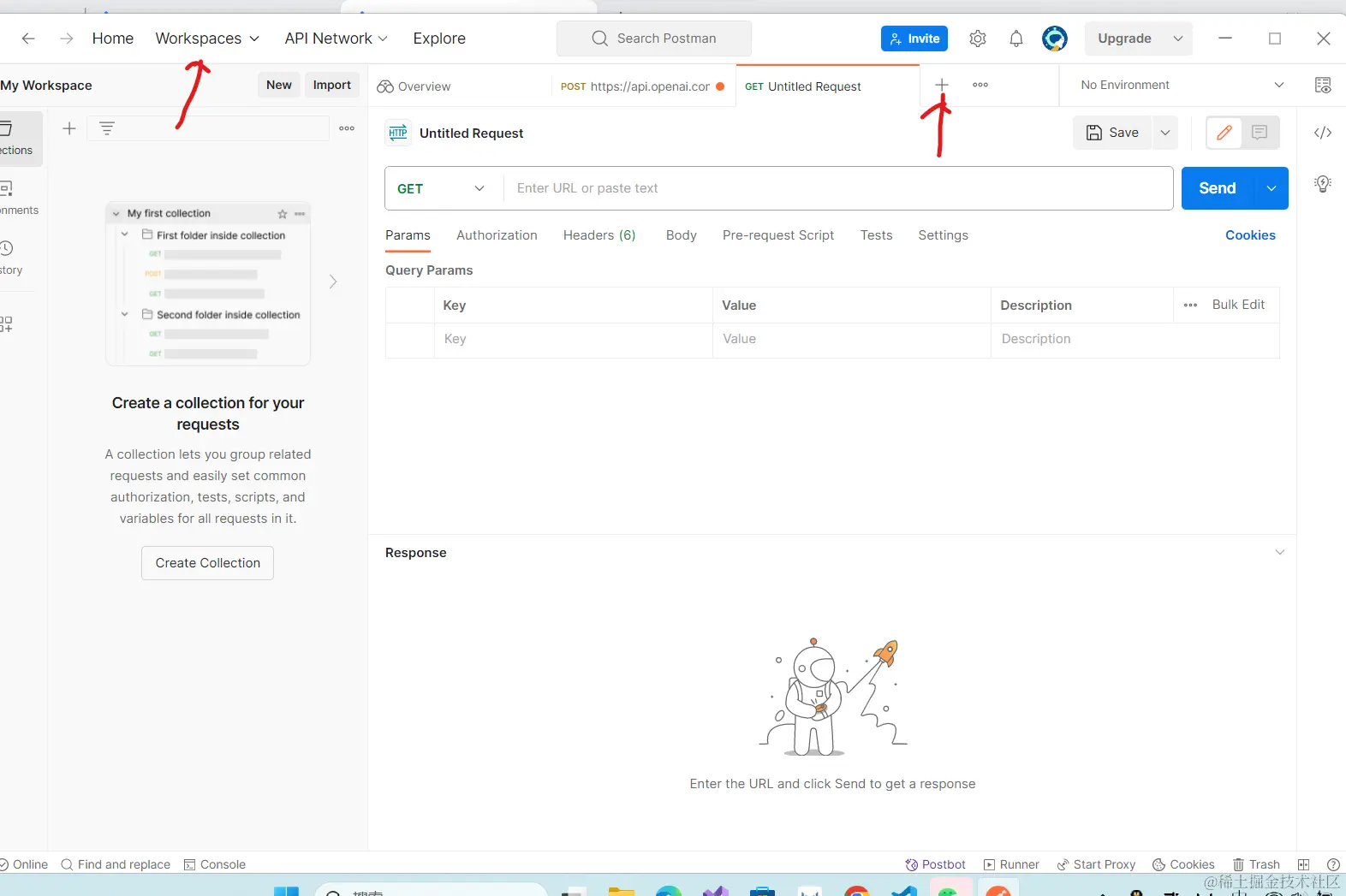小白请看！使用Postman发送openai请求，连接openai！前言 今天我们来聊聊如何使用Postman发送模拟请 - 掘金