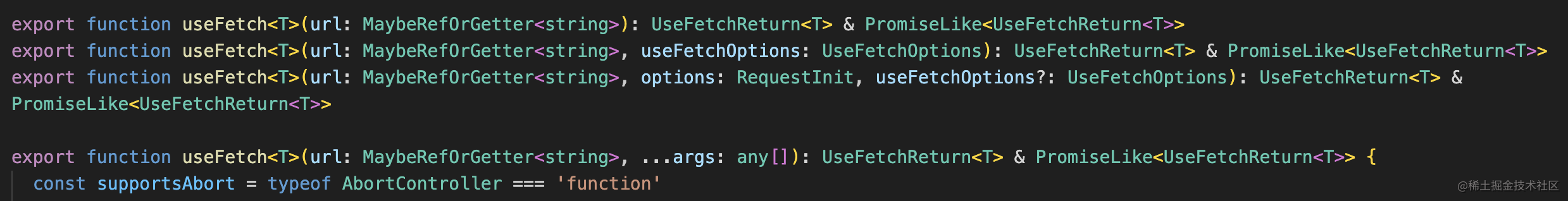 【源码阅读】比官网更全的useFetch使用方式（超详细） - 掘金