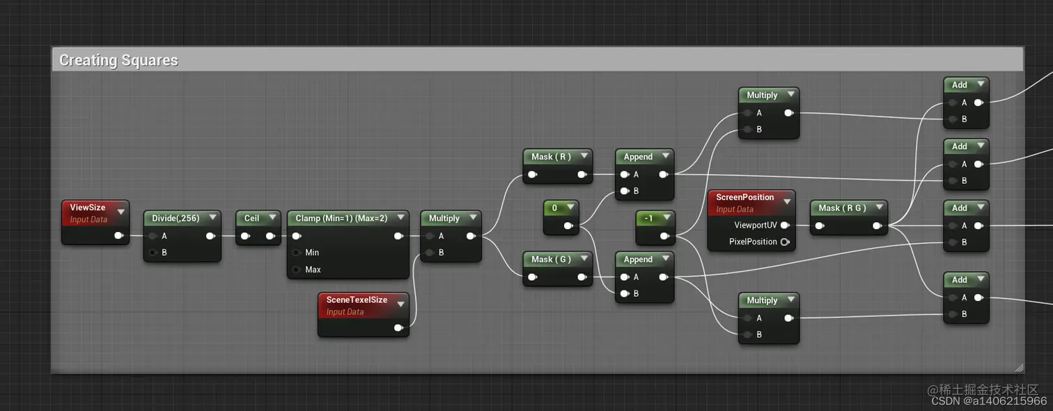 【转载】UE4 材质、蓝图节点及用法笔记材质基础节点 Saturate 此节点就是特殊版本的 Clamp，夹断在 0-1 - 掘金