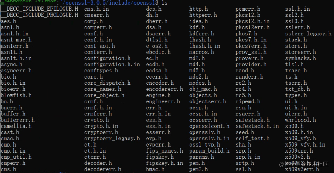 WSL（Linux）上安装openssl编译静态库及其使用 - 掘金