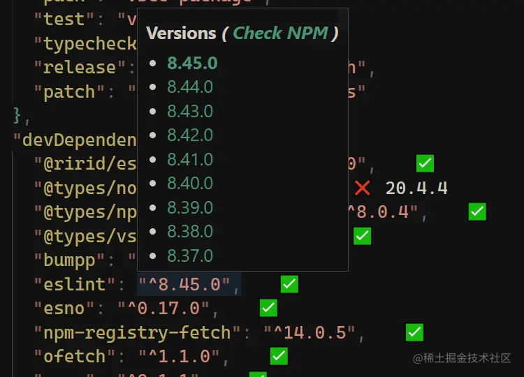 一个超级方便的管理npm包版本 vscode 扩展推荐~在我们进行个人开发时，经常需要更新npm包的版本。但是我们无法直 - 掘金