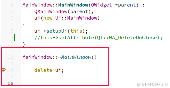 QT界面小知识-Qt::WA_DeleteOnClose - 掘金