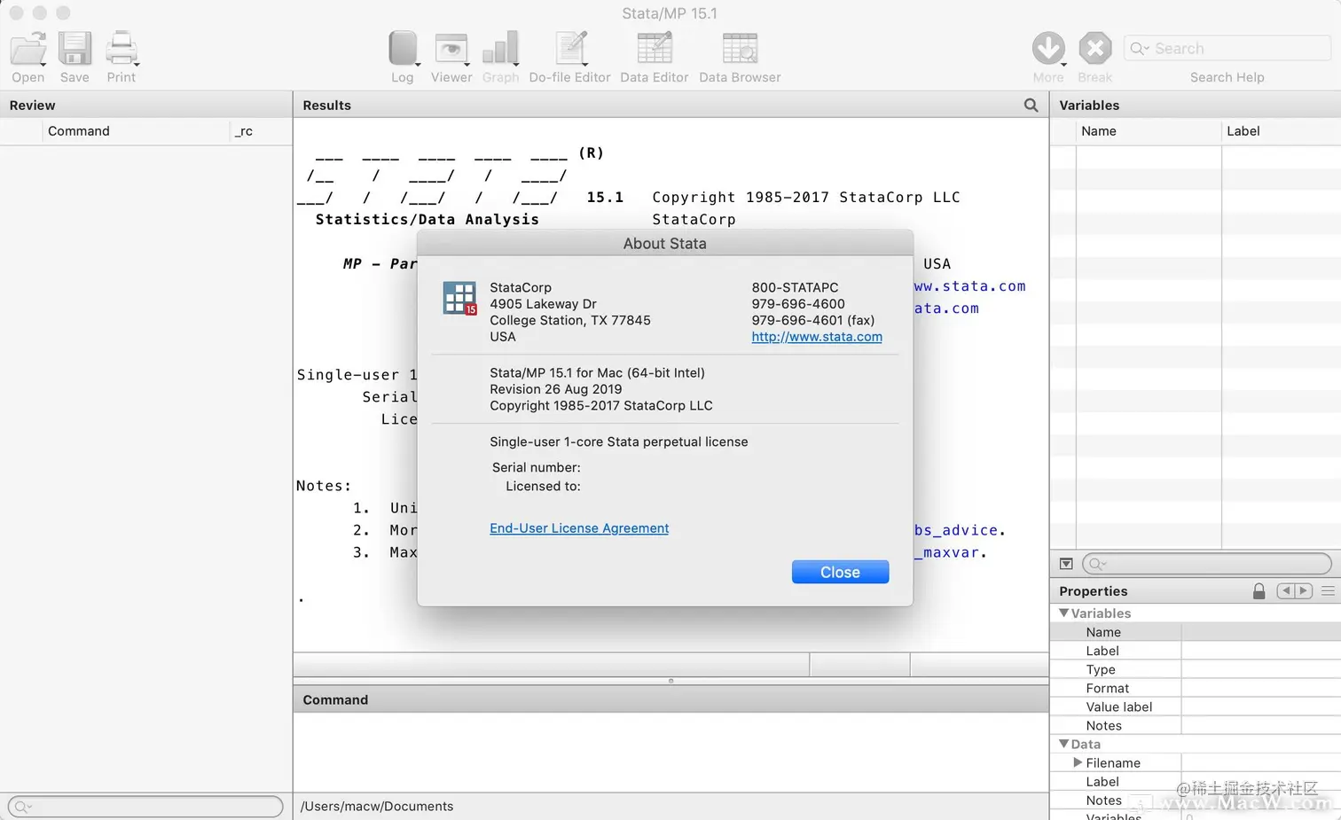 Stata 15：Mac 上最好的数据分析软件，永久激活版Stata 15 for Mac是一款统计分析软件，为Mac用 - 掘金