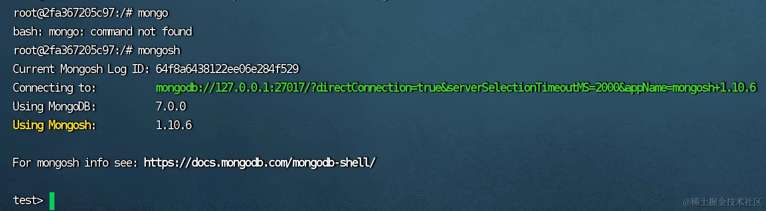 用docker-compose快速部署mongodb@7.0这些天一直在研究如何用docker-compose对mong - 掘金