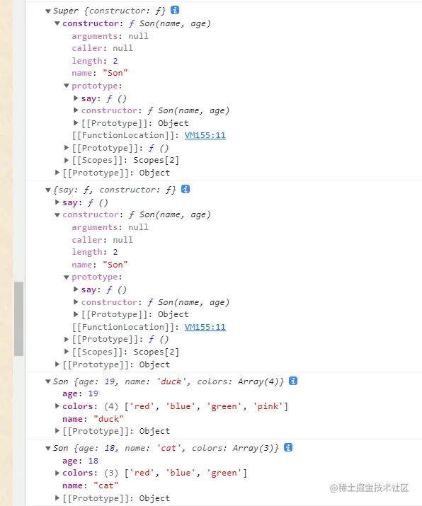 JS实现继承的方式，你会几种？JS是如何实现继承的？你知道通过原型实现的继承和class继承有什么区别？你能手写一种原型 - 掘金