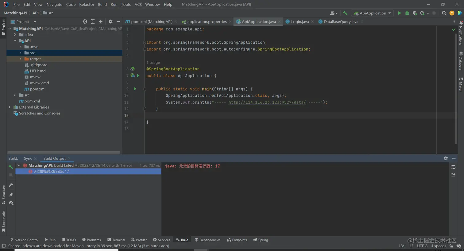 IDEA Error:java: 无效的源发行版: 17错误这里记录处理`IDEA Error:java: 无效的源发行 - 掘金
