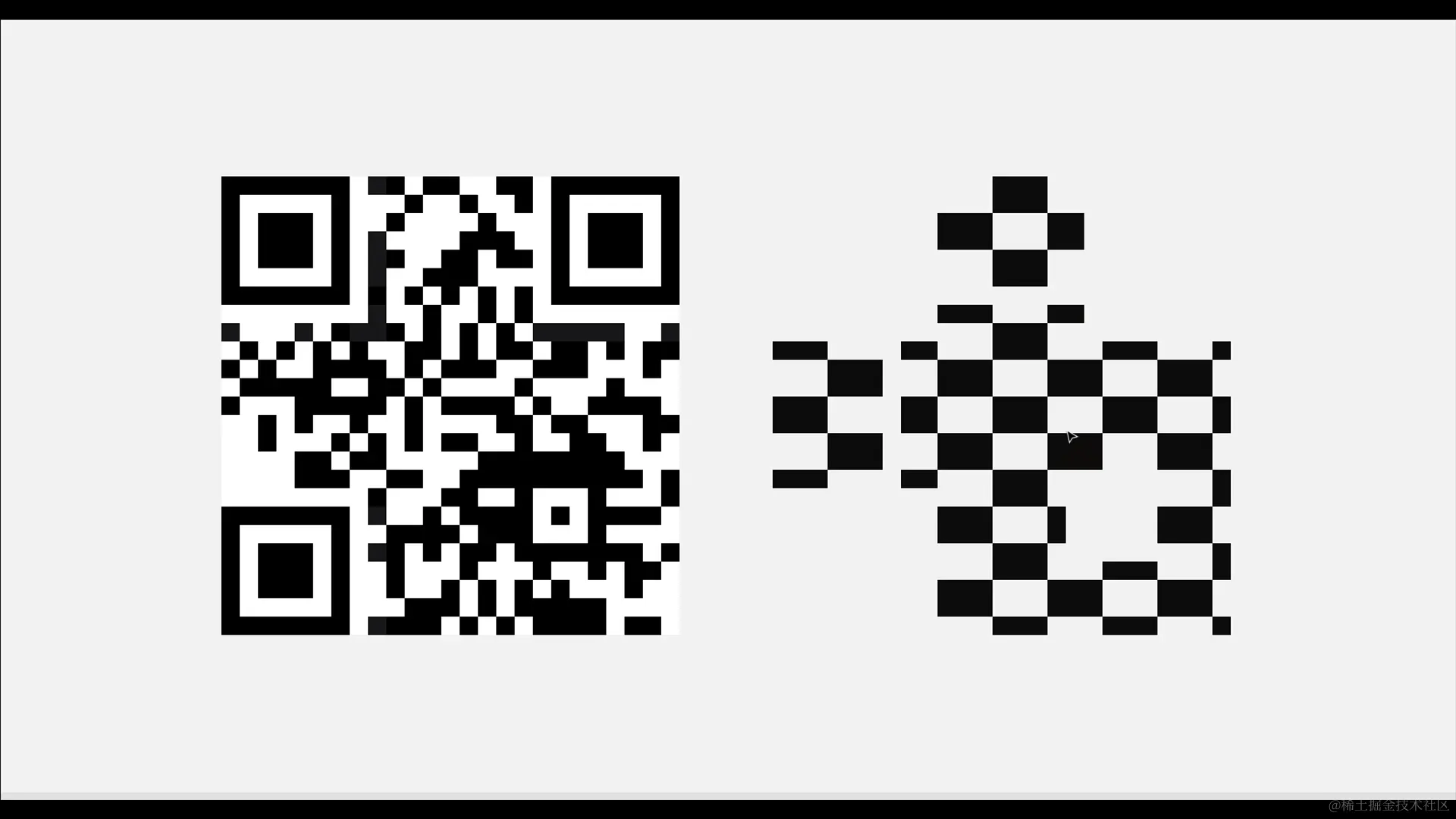 QR码是怎么工作的？原文链接： https://typefully.com/DanHollick/qr-codes-T7 - 掘金