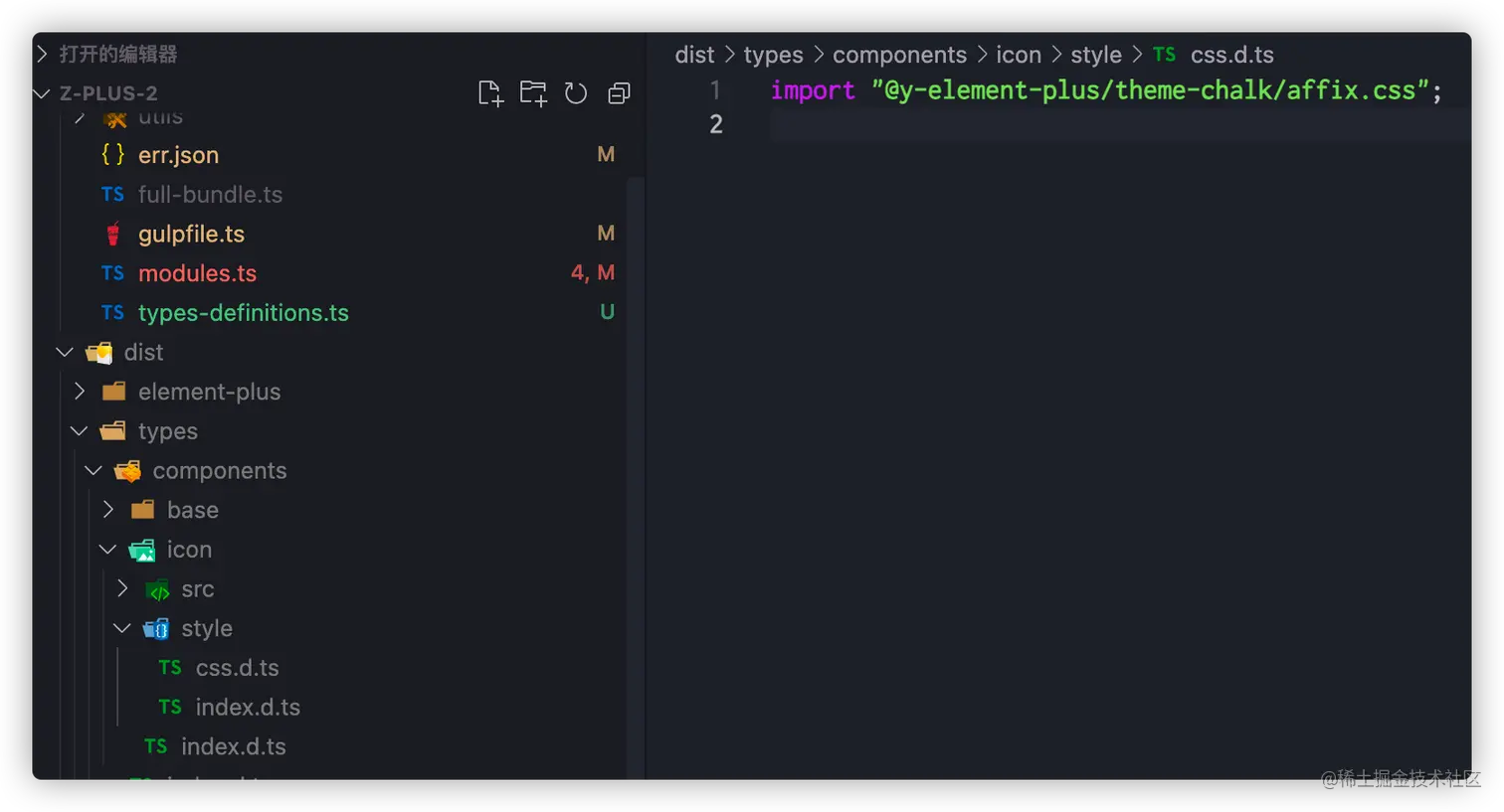 element-plus 源码解析之编译原理element-plus 代码一直在变, 找一个较前的commit用于学习 - 掘金