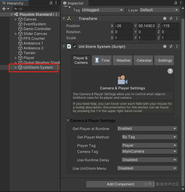 Unity插件分享——UniStorm - Volumetric Clouds, Sky, Modular Weather, and Cloud Shadows - 掘金