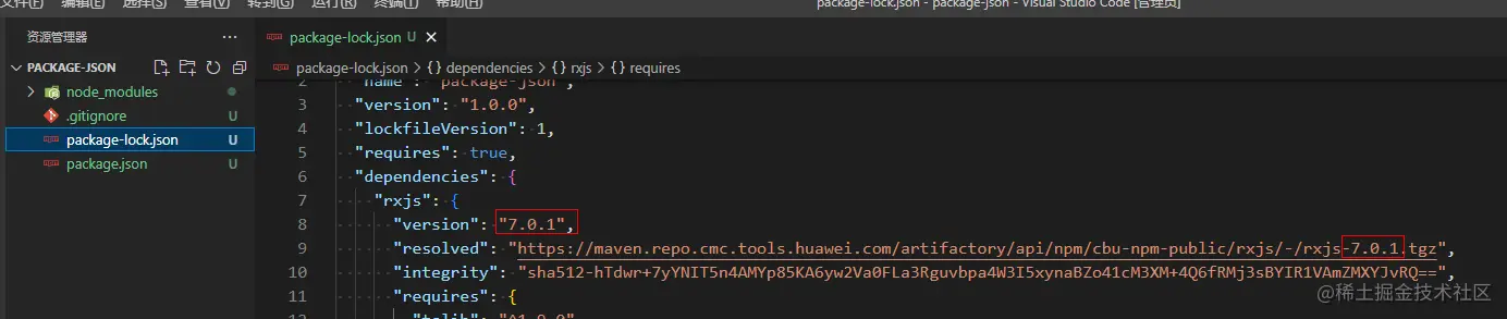 深入分析package.json和package-lock.json版本控制关系前言 本次只谈论二者在控制安装的依赖版本 - 掘金