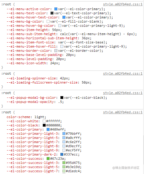 Element Plus 组件库相关技术揭秘：11. 深入理解组件库中SCSS和CSS变量的架构应用和实践 - 掘金