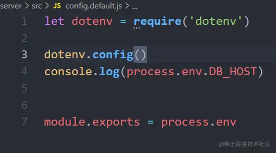 Dotenv 配置踩坑 显示undefined前言 今天在搭建项目的时候用到了dotenv 结果自己按照官方文档巧下来竟 掘金