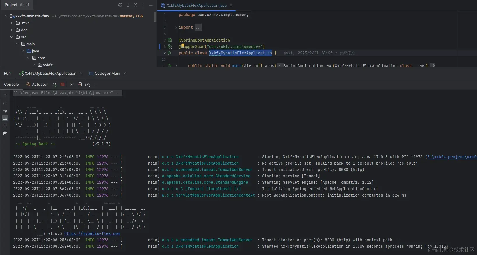 Mybatis-Flex初体验Mybatis-Flex初体验: MyBatis-Flex 是一个优雅的 MyBatis - 掘金