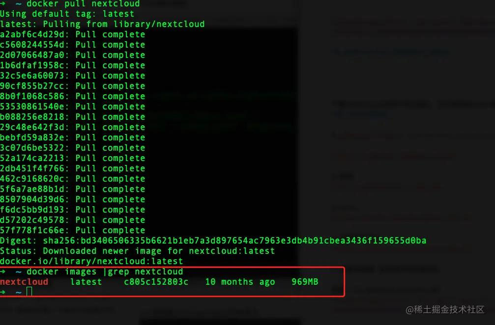 docker安装部署NextCloud私人网盘的方法步骤Nextcloud是一个服务器端PHP应用程序，以及一个由客户端 - 掘金