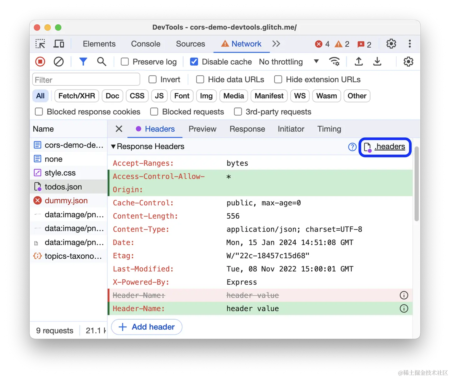 chrome devtool 使用文档: 真香! 在本地替换 HTTP 请求结果和 HTTP 响应标头前后端接口联调神器 - 掘金