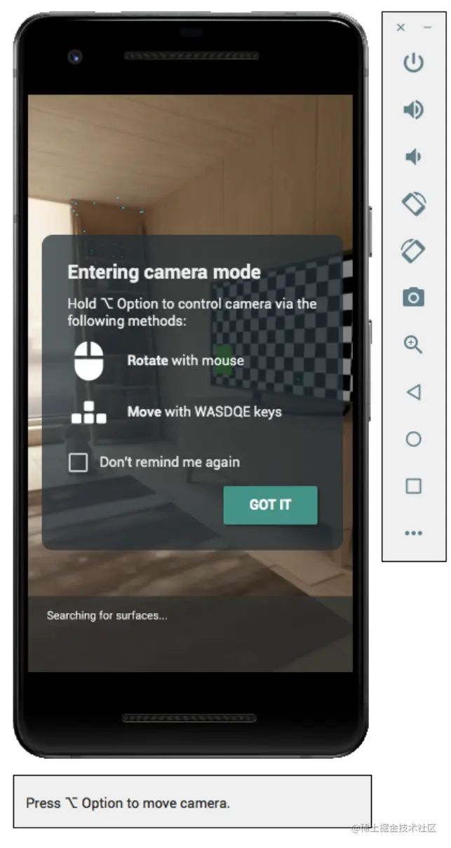 如何调用Android Emulator中的虚拟摄像头扫描二维码运行Android模拟器，如果你的AS是最新版，那么默认 - 掘金