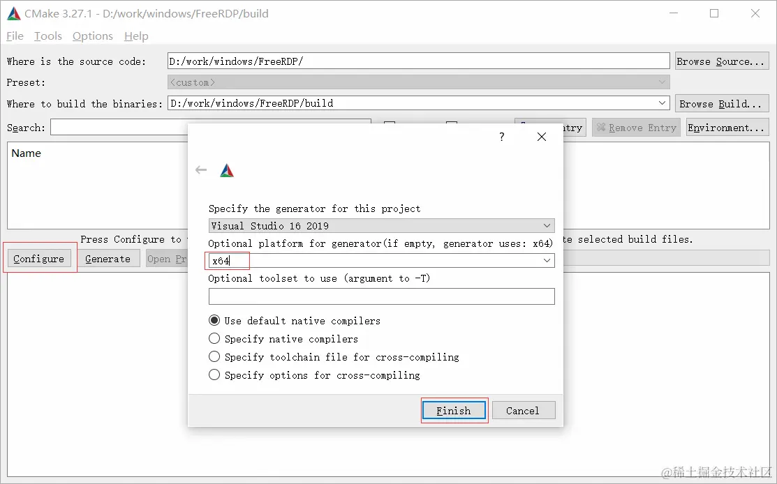 FreeRDP在Windows上编译详细过程1. 前言 FreeRDP是远程桌面协议（RDP）的一个开源实现版本，对于我 - 掘金
