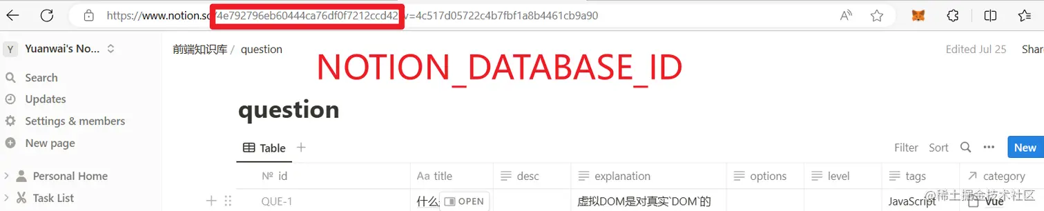 😼使用Next.js搭建一个全栈前端知识库项目使用Next.js+NotionAPI数据库开发一个全栈项目🚩前端知识 - 掘金