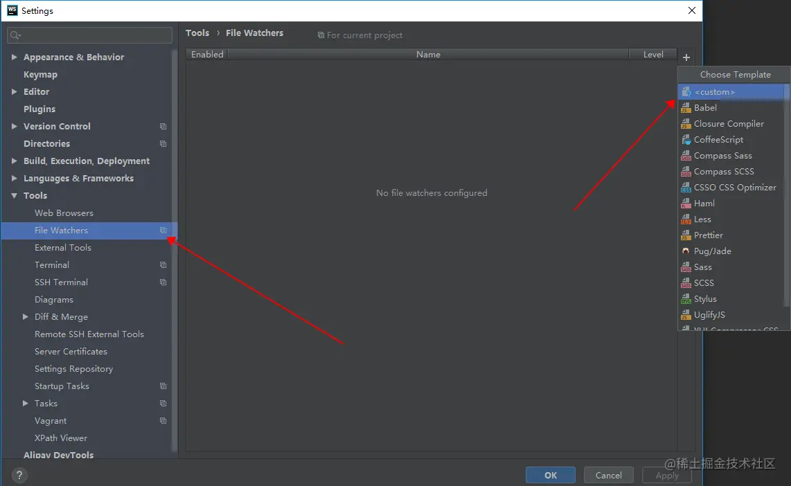 TypeScript之WebStorm开发设置最近打算用TypeScript开发小程序。下面我们来对Webstorm进行 - 掘金