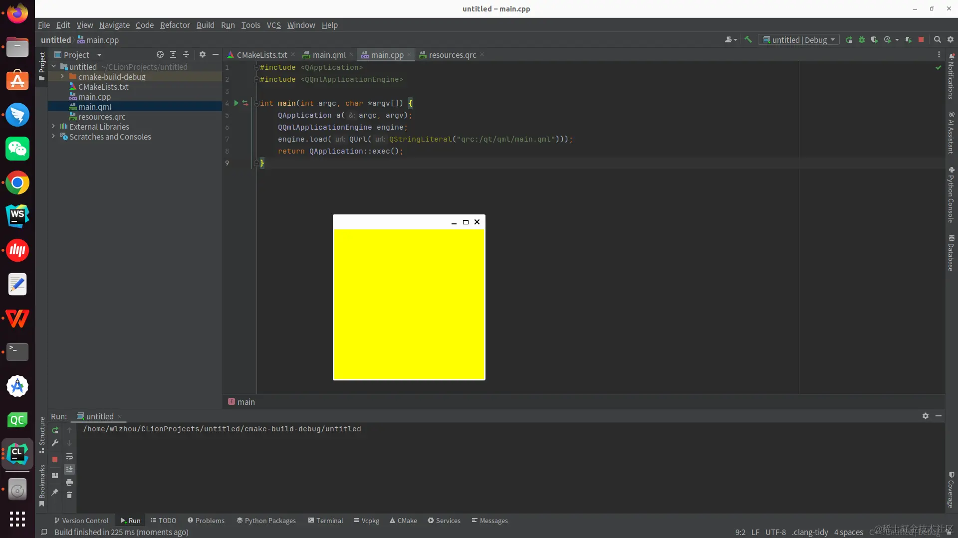Clion配置qt6开发环境新建工程, 选择Qt Widgets Executable类型, 配置Qt Cmake前缀路 - 掘金