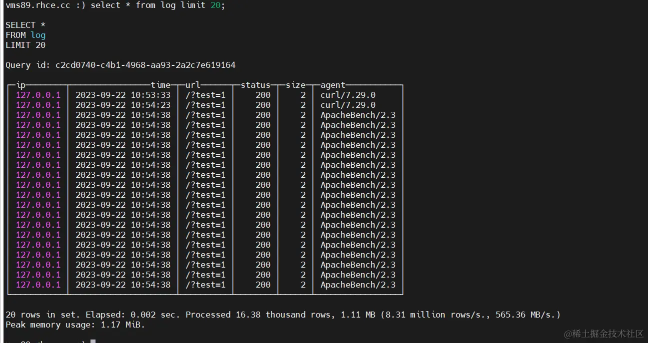 使用Vector将Nginx日志实时发送到Clickhouse有很多方法可以将数据提供给Clickhouse。一种情况是 - 掘金