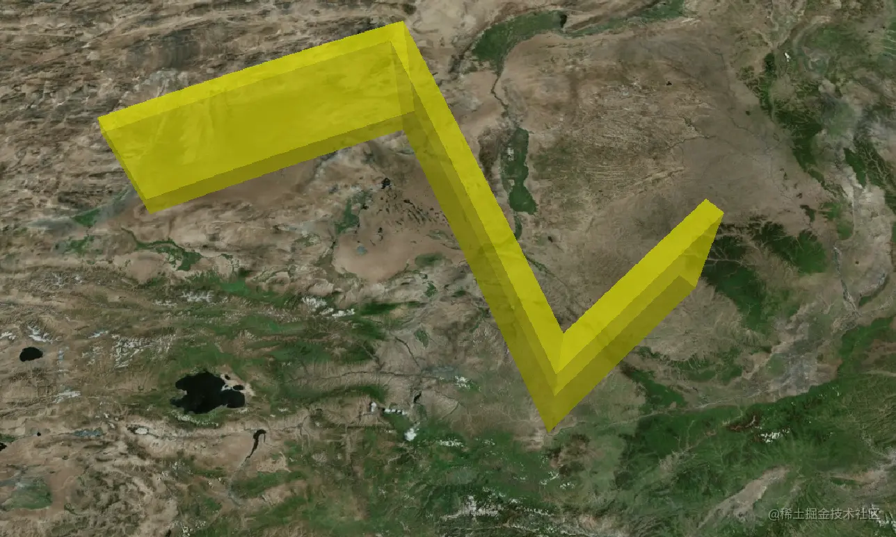 【cesium知识梳理】4.Entity绘制实体、贴地、材质之前零零碎碎学过、用过cesium，但也没做记录，现在重新整 - 掘金