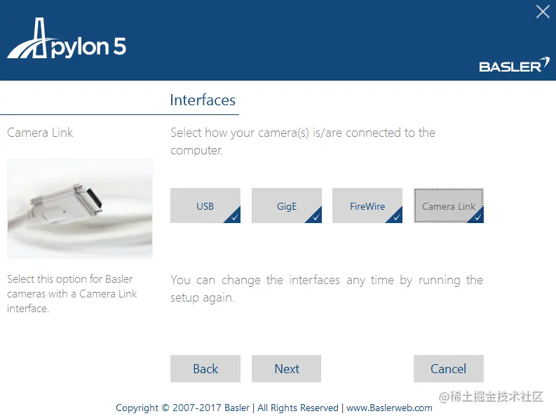 basler工业面阵相机使用 和 python pypylon模块调用basler相机采集数据持续创作，加速成长！这是我 - 掘金