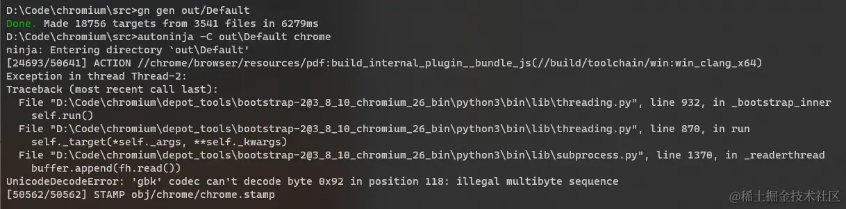 Windows 下载编译chromium源码Windows 11下载编译chromium源代码详细记录，涉及环境配置，下 - 掘金