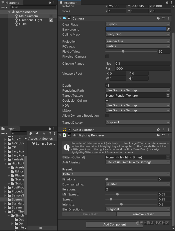 Unity插件分享——Highlighting System - 掘金