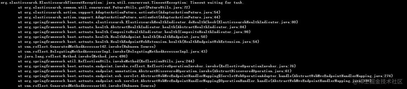 springboot集成ES报Elasticsearch health check failed问题解决项目采用spri - 掘金
