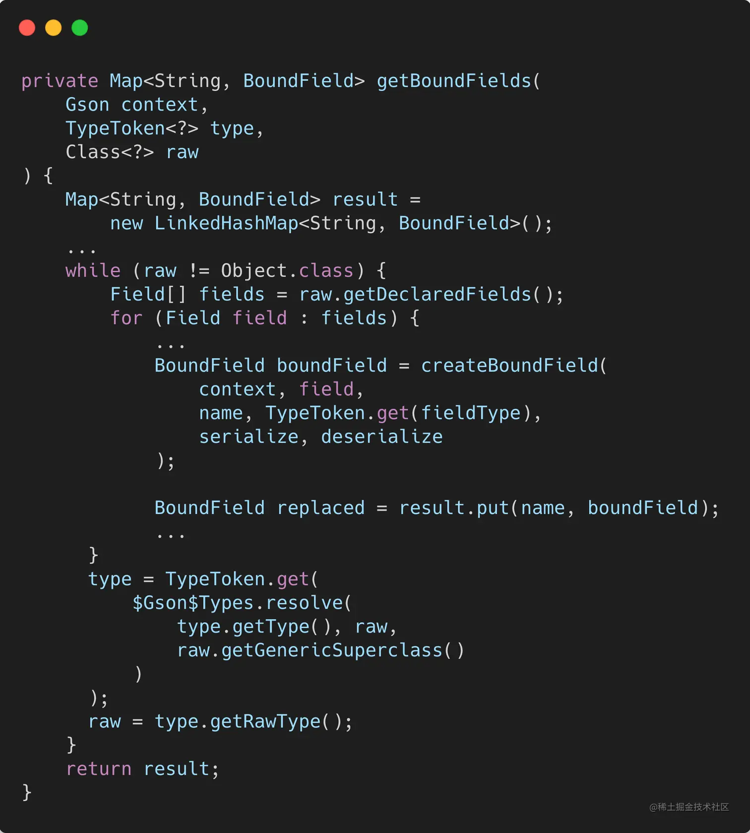 Gson#fromJson的性能分析Gson是一个Java平台的Json库，用于json的序列化和反序列化。 实践发现对 - 掘金