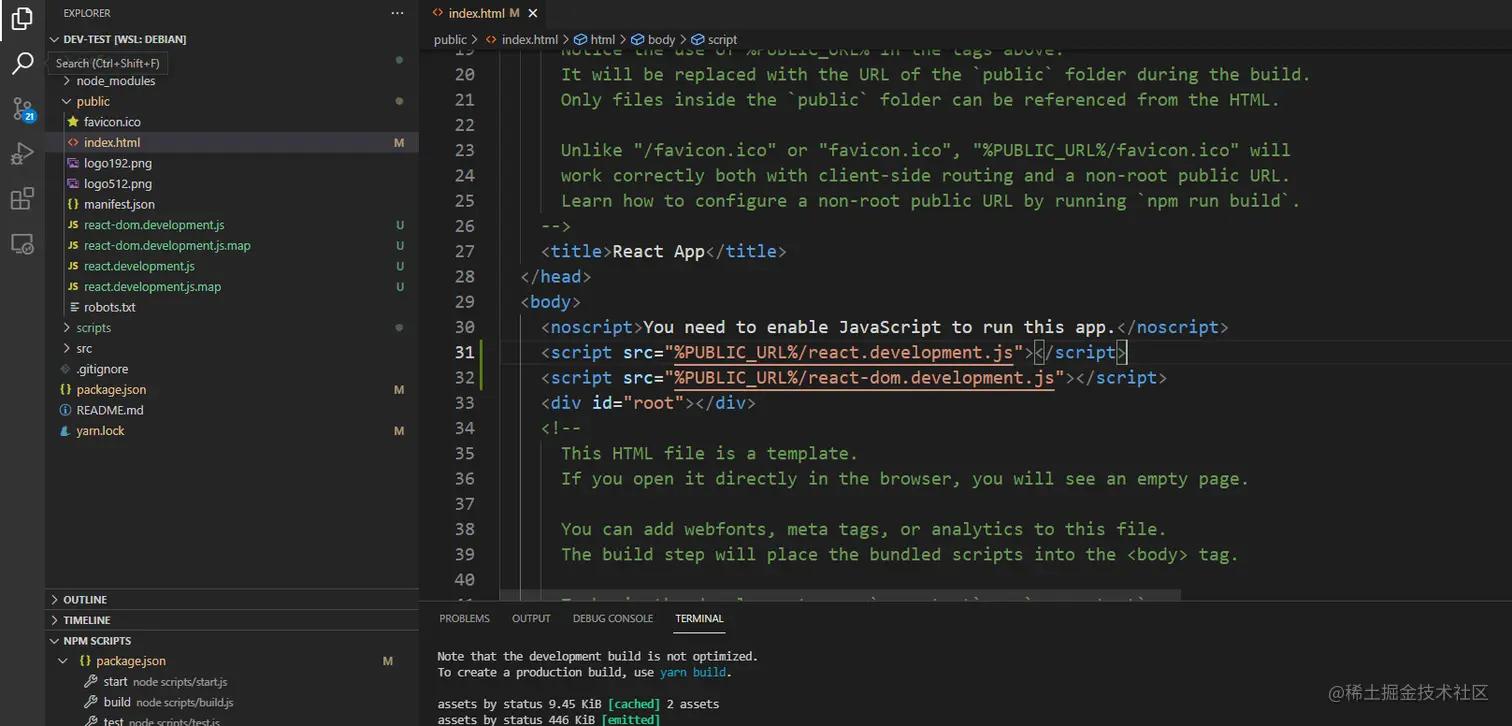 Sourcemap实战 生成react源码sourcemap分析react打包，对react打包设置的修改，打包出含有s 掘金