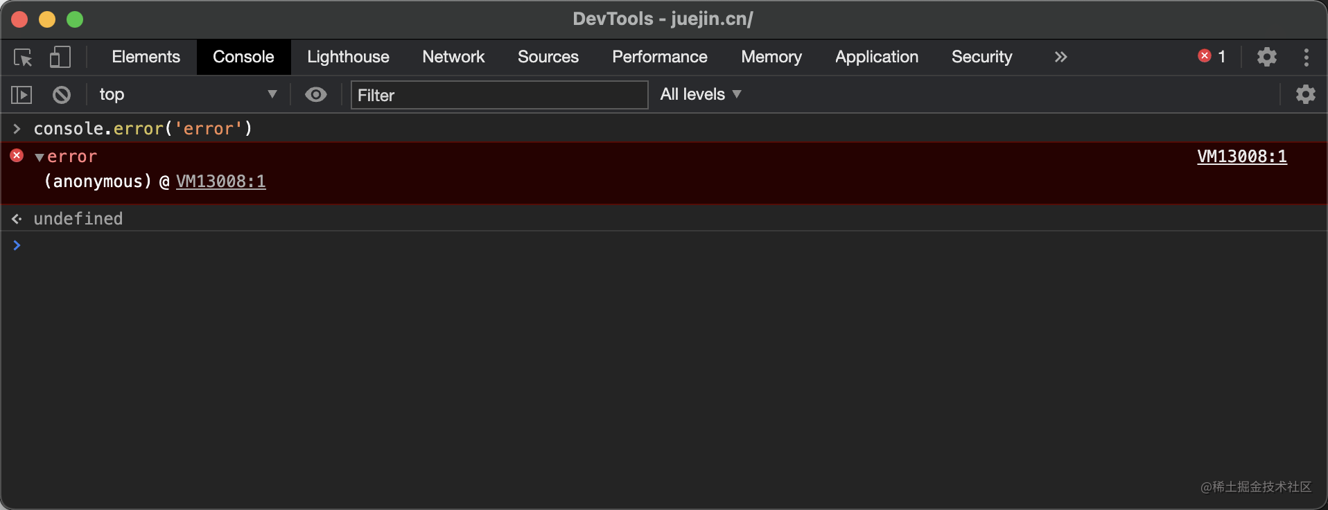 【前端必知】console控制台总结 - 掘金