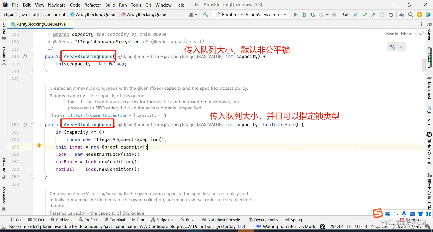 Arrayblockingqueue阻塞队列的原理及源码解析一、常见的阻塞队列 Blockingqueue 接口的实现类 掘金