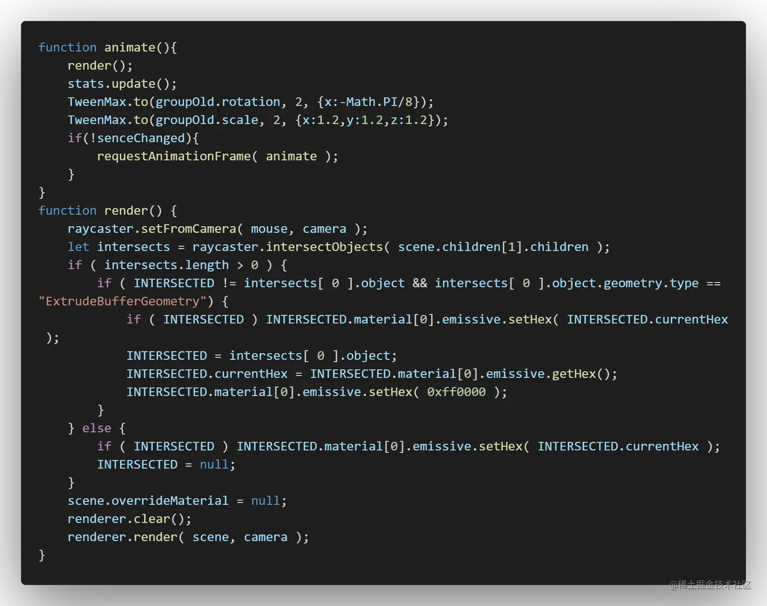 Three.js从0绘制3D地图二级下钻现在前端可视化中地图是不可或缺的，特别是3D地图，再可视化中一个生动的3D地图可 - 掘金