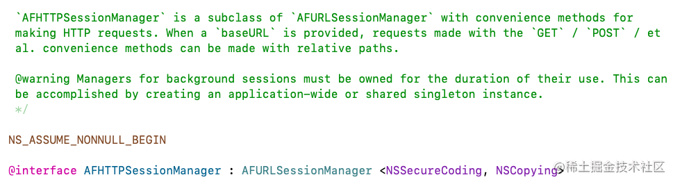 How to create AFHTTPSessionManager affects network connections - Moment For Technology