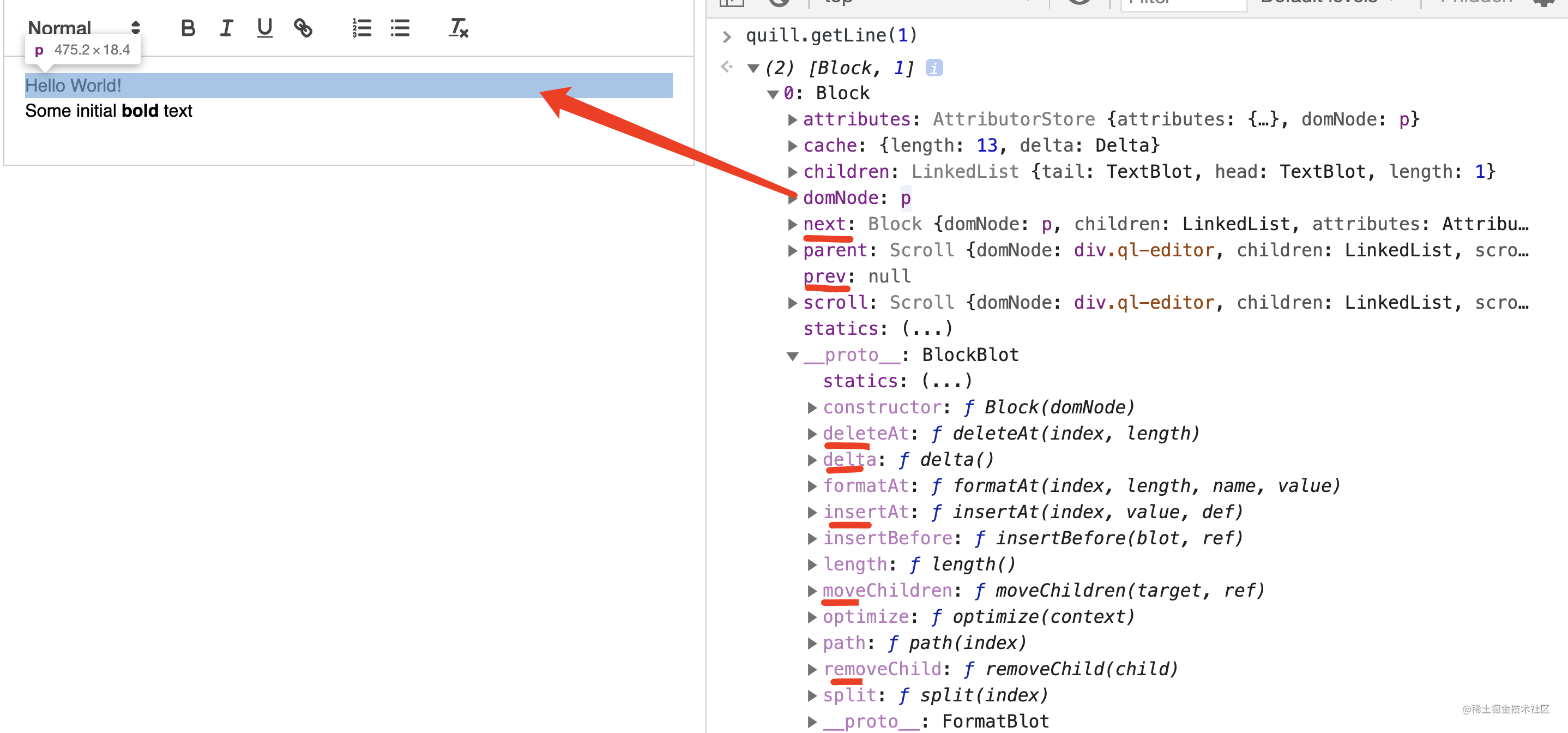 现代 Web 富文本编辑器 Quill.js - 从基本使用到核心概念 - 掘金