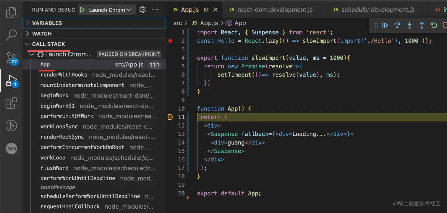 放弃 console.log 吧！用 Debugger 你能读懂各种源码之前写过用 VSCode Debugger 或者 - 掘金