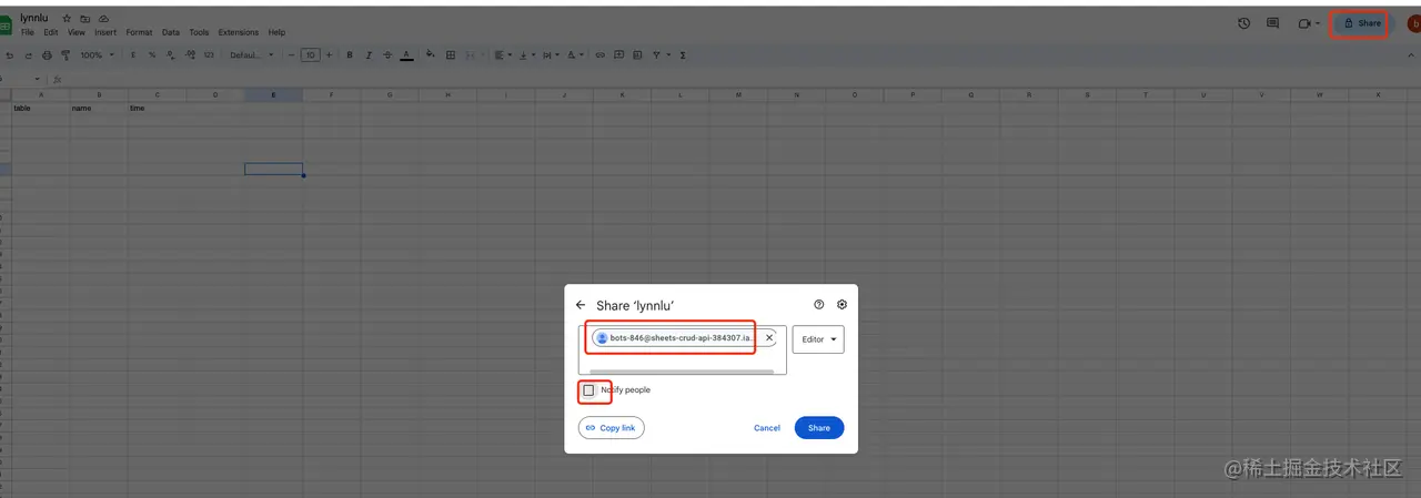 Google Sheets API 使用介绍Google Sheets API 使用介绍！ 详细的使用教程，手把手教你从 - 掘金