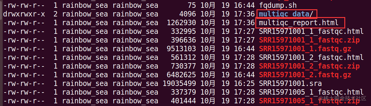 MultiQC的安装及使用 - 掘金