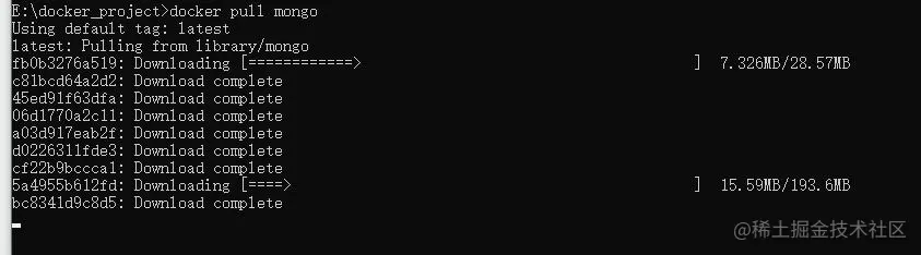 解决windows下docker Pull拉取镜像缓慢的方法解决windows下docker Pull拉取镜像缓慢的方法 掘金