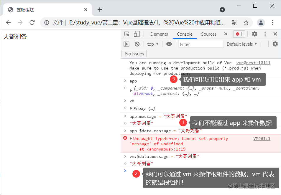 Vue Grammar Foundation Vue Applications And Components Of The Basic 3593