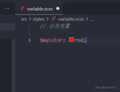 在Vite中配置scss全局变量配置之前需要先安装 sass ，第一步 创建存放全局变量的文件，第二步 在 vite.c - 掘金