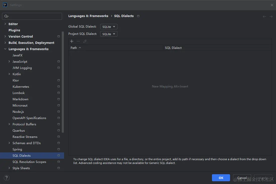 IDEA：mapper.xml 文件中 sql 的格式化sql 格式化设置 参考 Idea设置Mapper.xml文件中 - 掘金