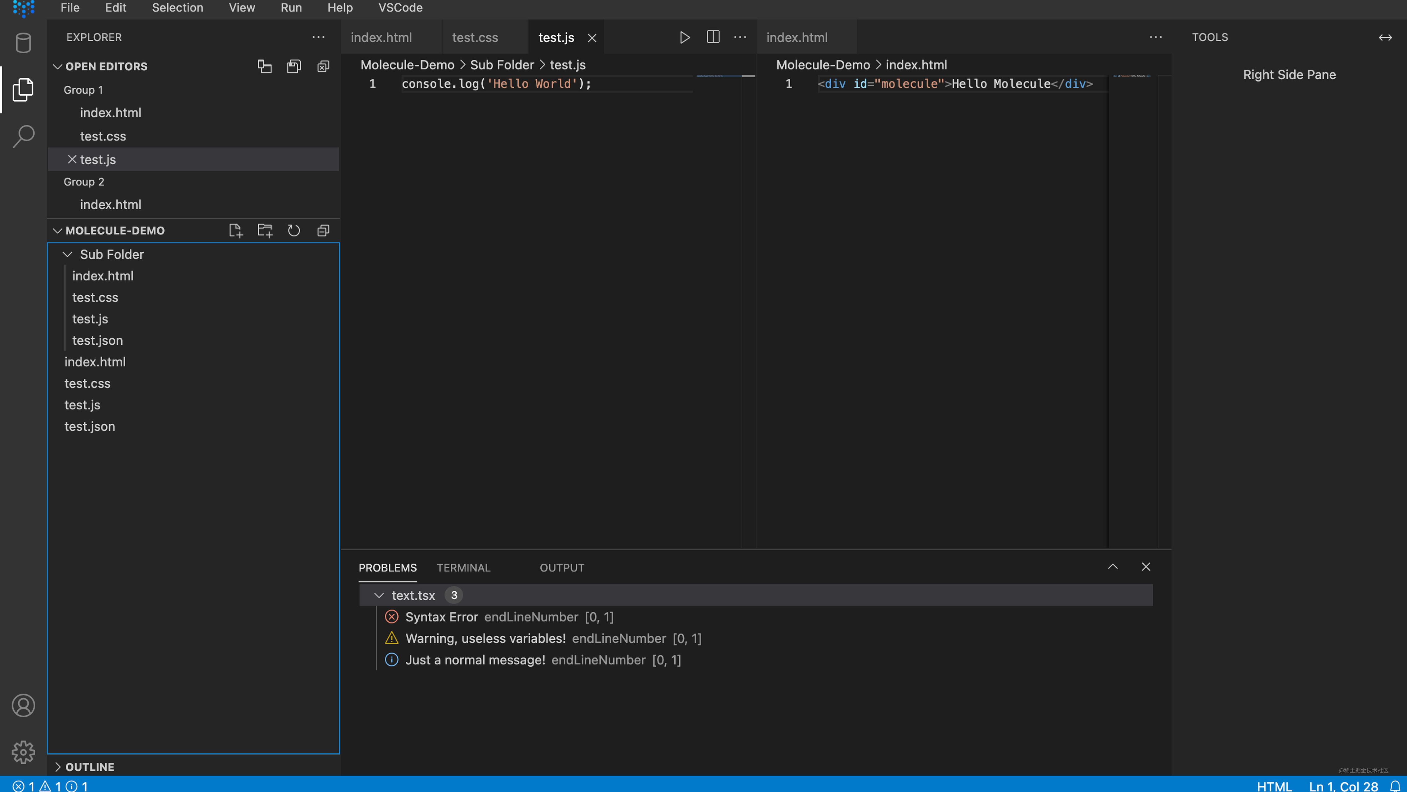 我们开源了一个轻量的 Web IDE UI 框架 - 掘金