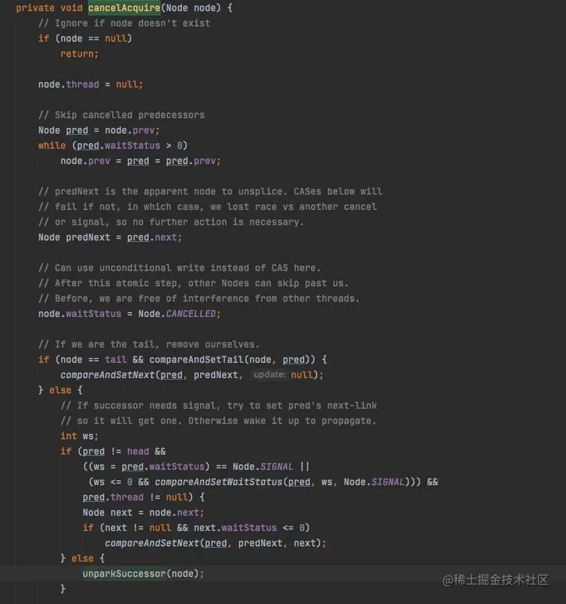 AQS为什么使用双向FIFO队列 - 掘金