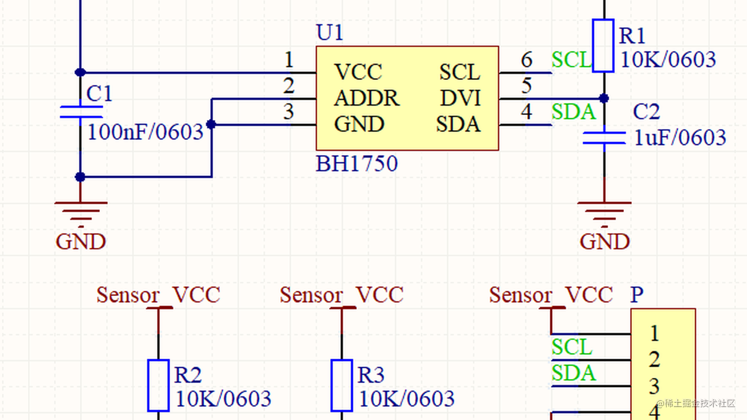 BH1750 传感器实战教学 —— 硬件设计篇 - 掘金