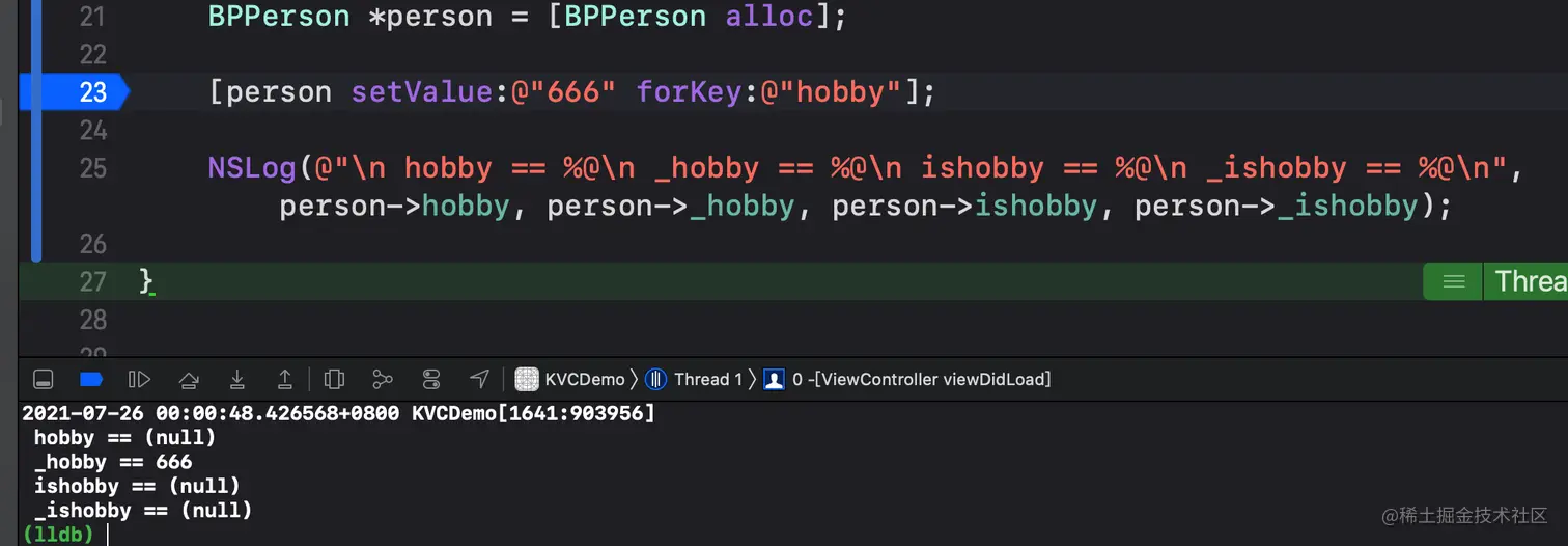 iOS进阶 -- KVC应用及原理前言 KVC又称键值编码 （Key-Value-Coding），在iOS开发中是一个比 - 掘金