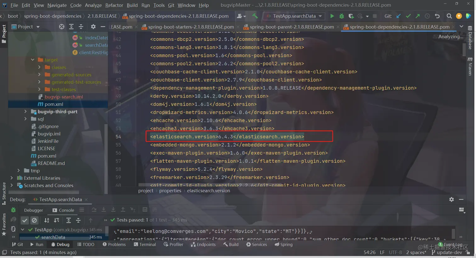 Spring Boot 整合 Elasticsearch Rest High Level Client 踩坑记录 掘金